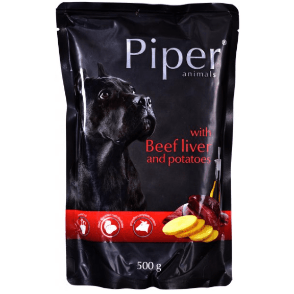 Piper Beef Liver & Potato Pouch 150g – Markospets